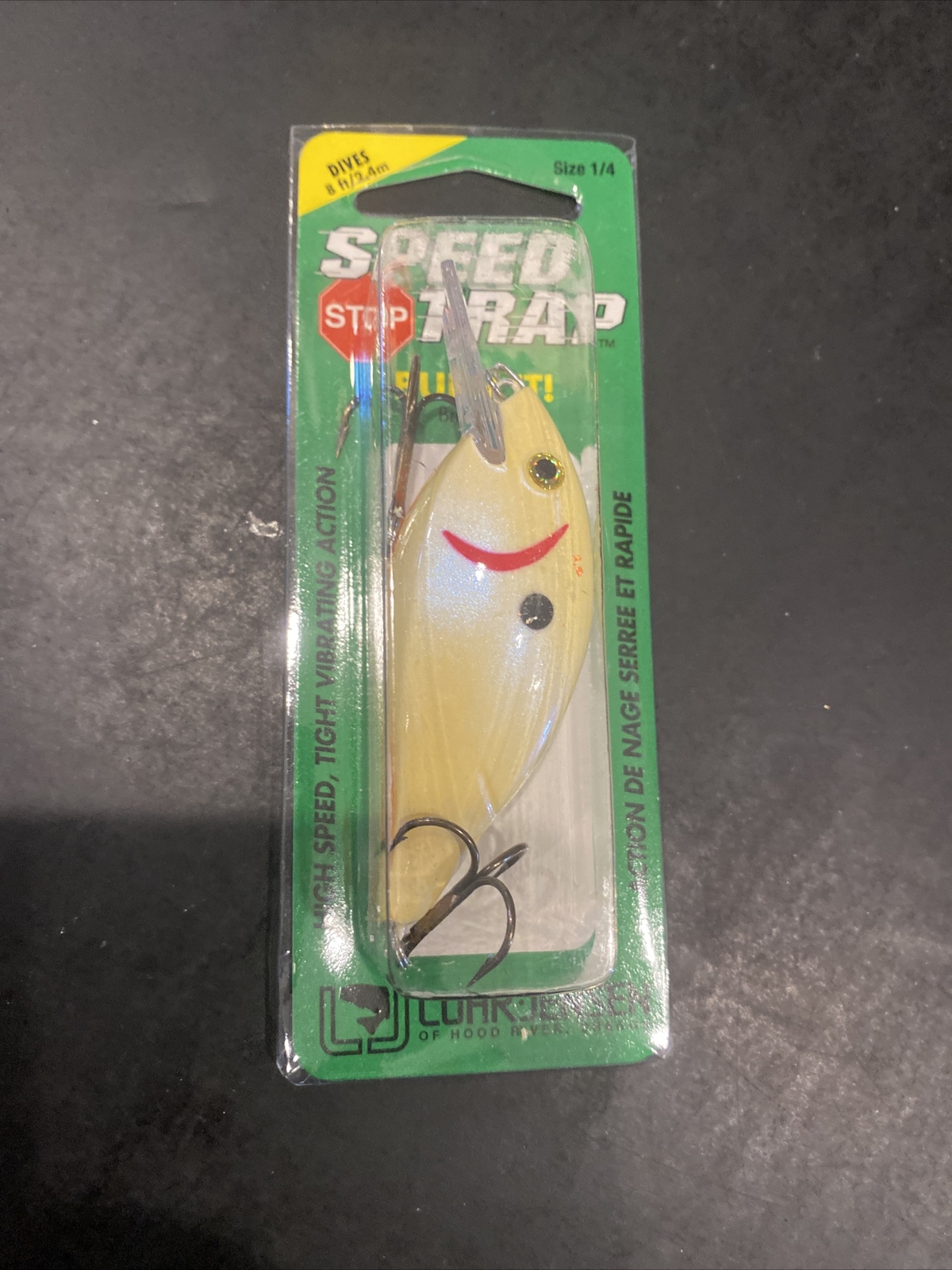 LUHR-JENSEN Speed Trap - 1/4oz Bone Orange Belly | eBay