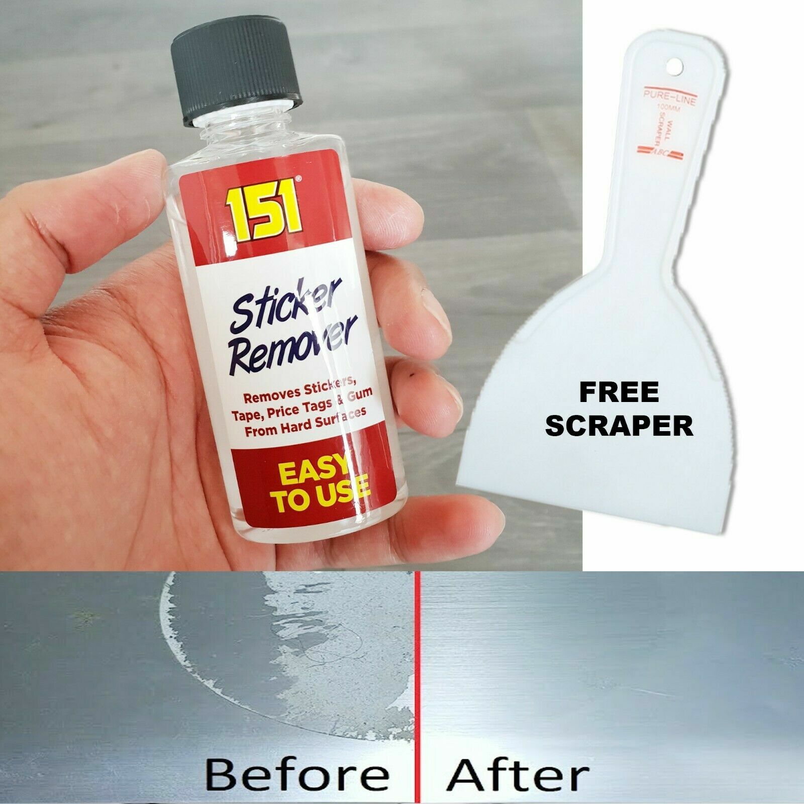Universal Stickers Remover Spray Helps Remove Sticky Gum Adhesive ...