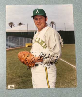 JIM CATFISH HUNTER AUTOGRAPHED SIGNED 8x10 PHOTO A's YANKEES HOF HALL ...