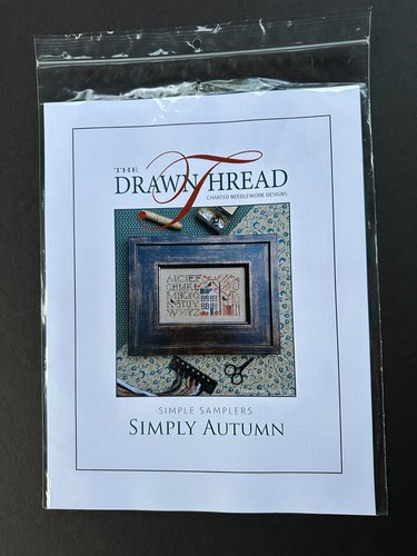 Simply Autumn Cross Stitch Pattern From The Drawn Thread, Vintage ...