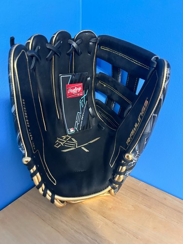 Rawlings REV1X Series Baseball Glove REV3039-6BG 12.75 Black & Gray 12. ...