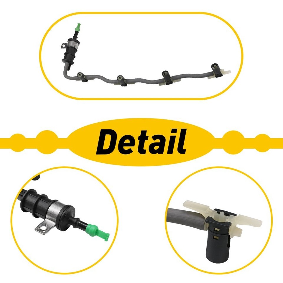 Cars Fuel Line Leak Off Injector Return Pipe Fits OPEL/Vauxhall Vivaro ...