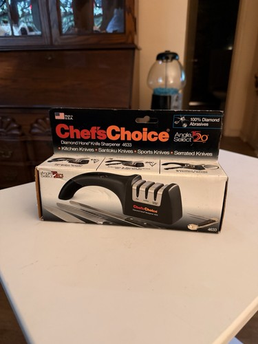 Chef’s Choice Angle Select 1520 Diamond Hone Knife Sharpener 4633 Made In USA | eBay
