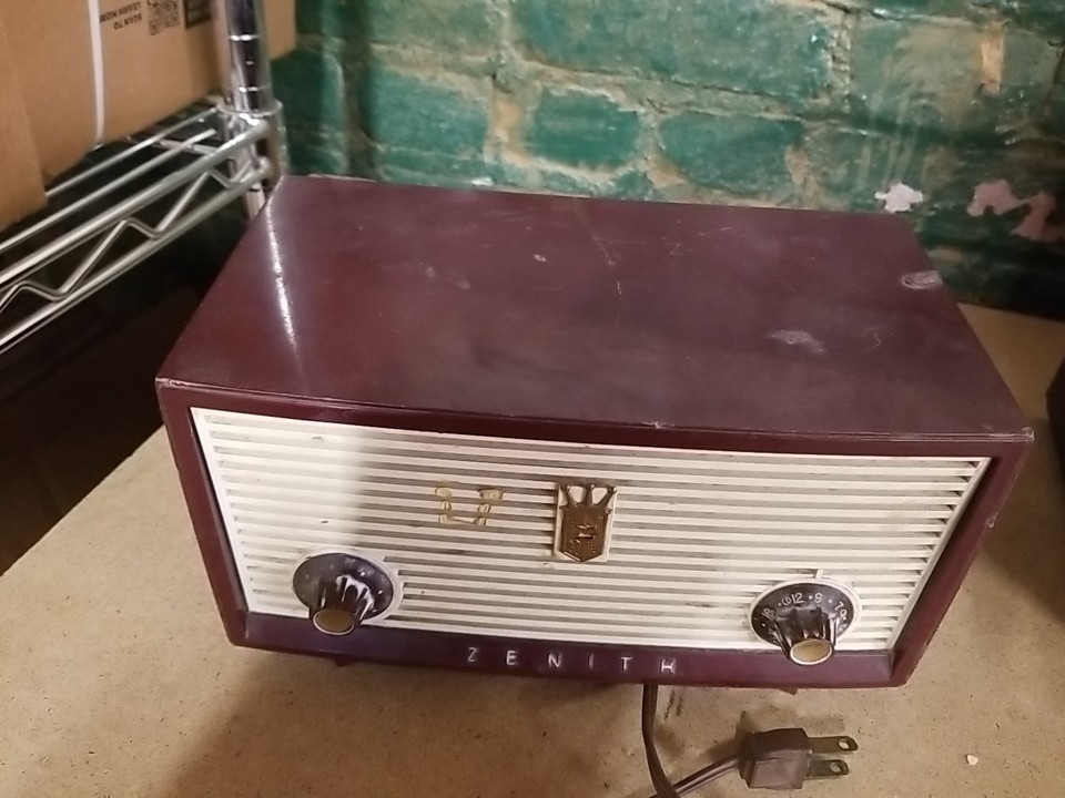 Vintage 1960’s Zenith Tube AM Radio AM Chassis 5Z05 - No Powe | eBay