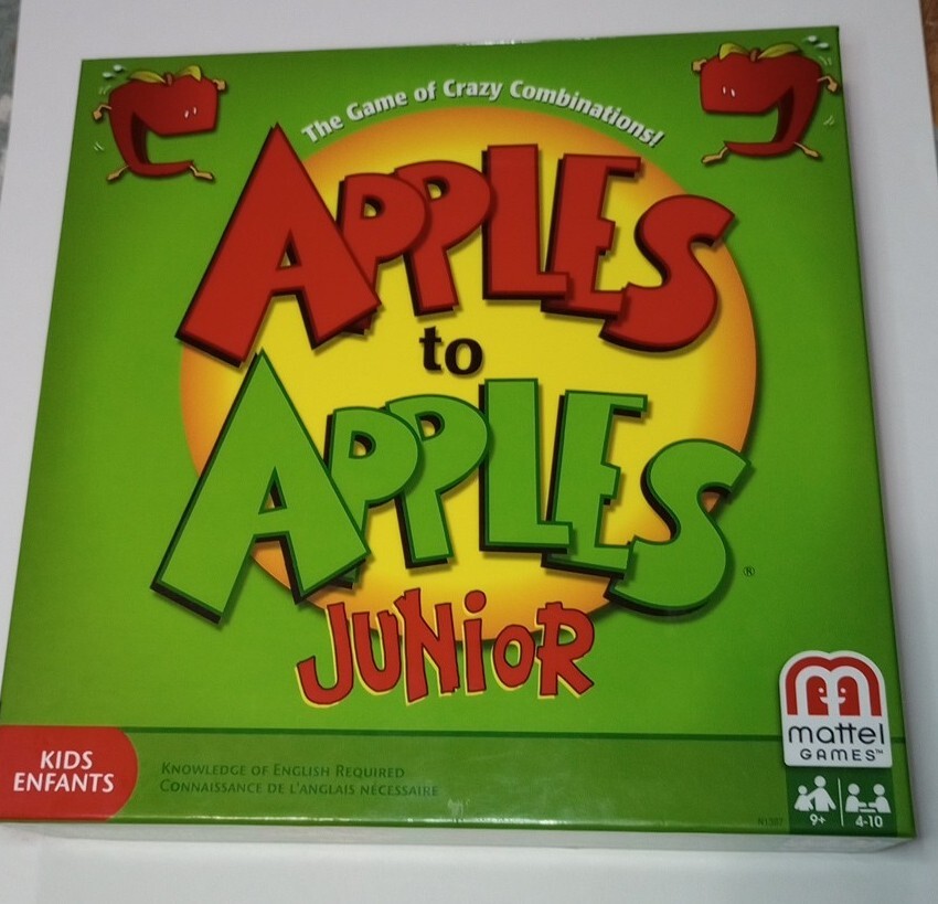 Mattel Games Apples to Apples Junior: The Game of Crazy Combinations ...