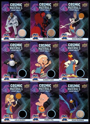 Upper Deck Space Jam A New Legacy Cosmic Materials Court Relic You Pick ...