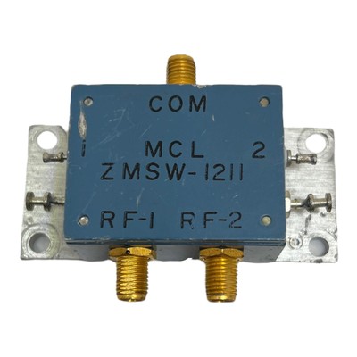 ZMSW-1211 MCL Mini Circuits Reflective SPDT Pin Diode Switch 10-2500Mhz ...