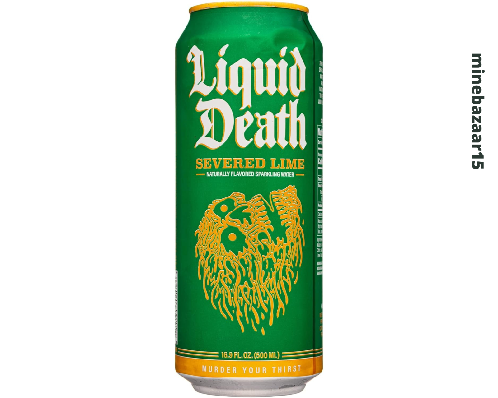 Liquid Death Sparkling Mountain Water Severed Lime 1 x 500ml Can | UK ...