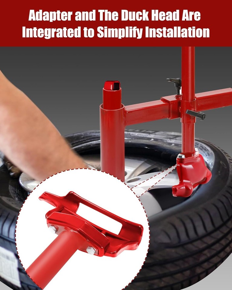 Upgrade Manual Tire Changer Duck Head Kit Fits Most Car Tires (No Cone ...