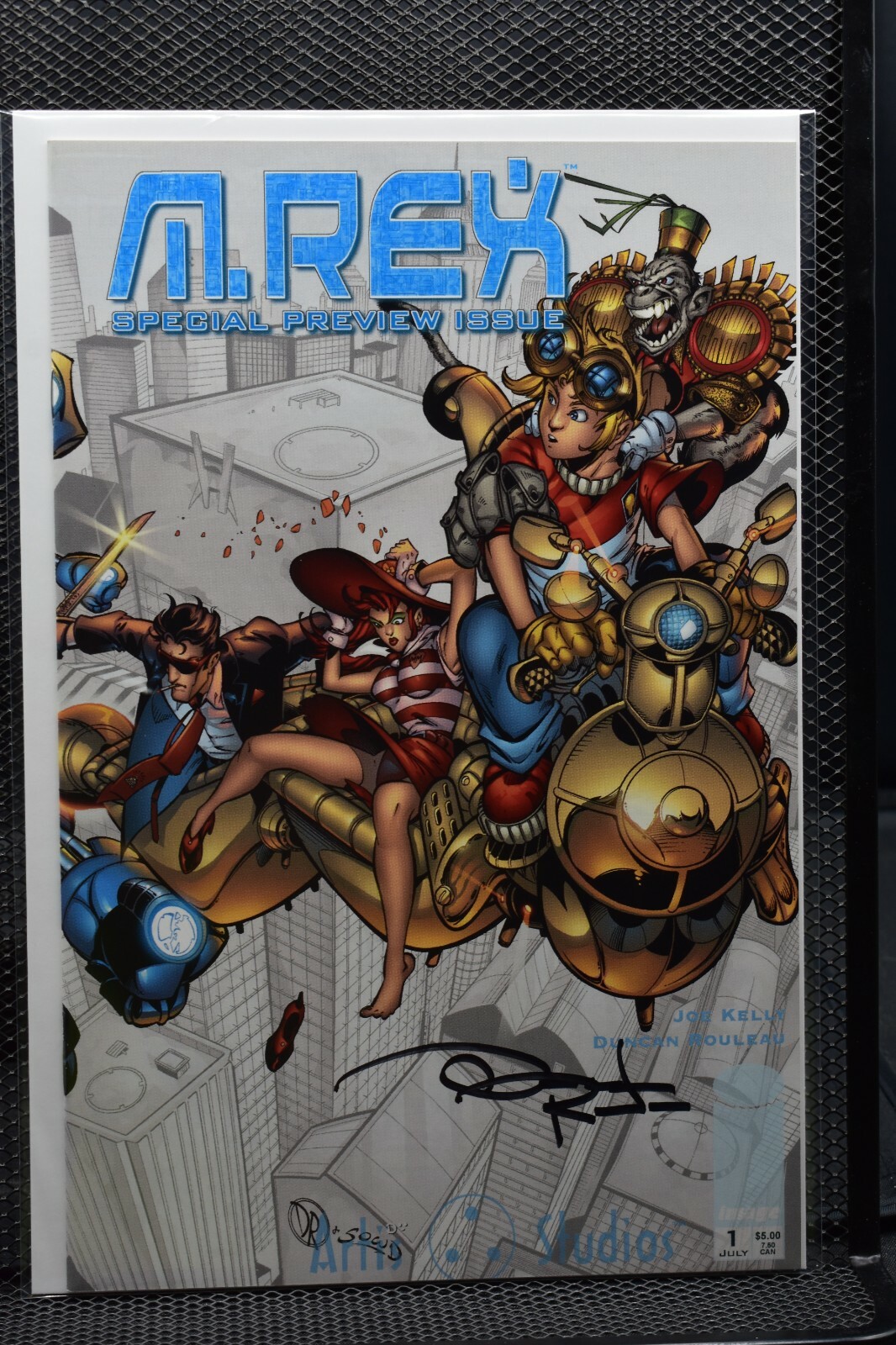 M Rex Special Preview Issue #1 Signed by Duncan Rouleau Image Comics ...