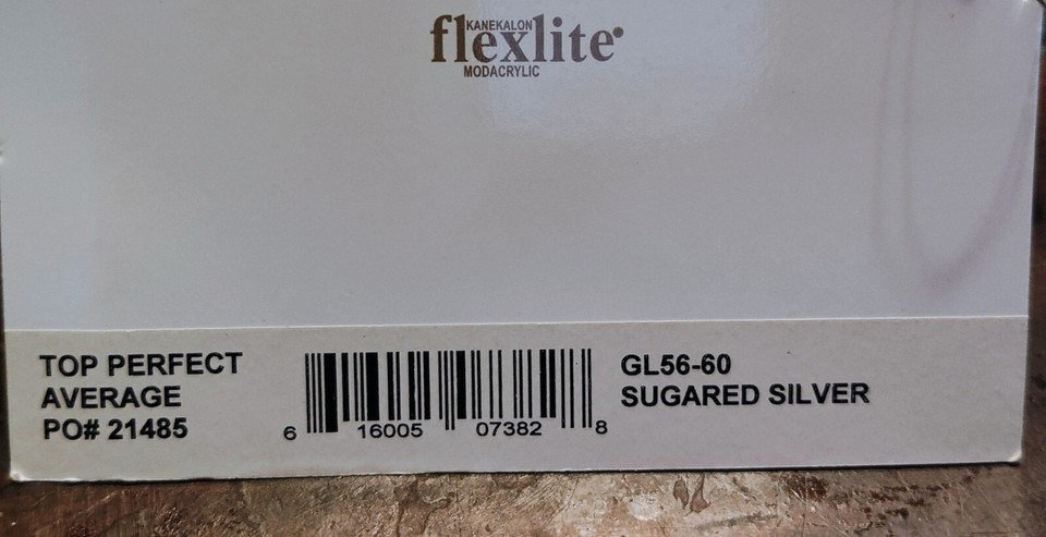 Eva Gabor Top Perfect Average Wig GL56-60 Sugared Silver Hair Color ...