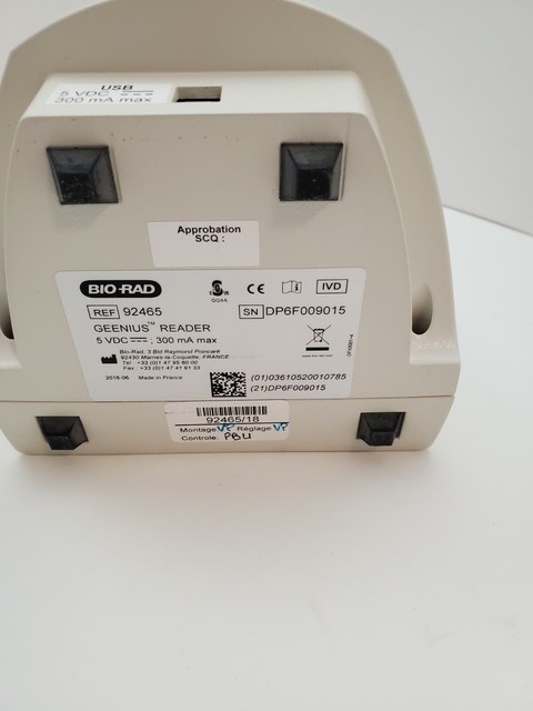 Bio-Rad Geenius Reader #92465 5 VDC 300 mA for sale online | eBay