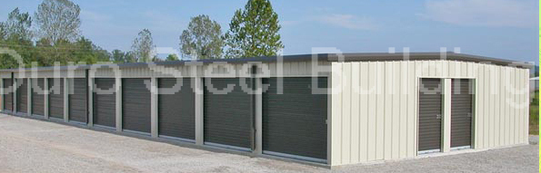 DURO Steel 40x120x8.5 Metal Mini Self Storage Prefabricated Building ...