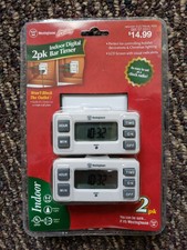 2 Westinghouse TM213 Digital Timers Indoor Digital Bar Timer R1 for ...