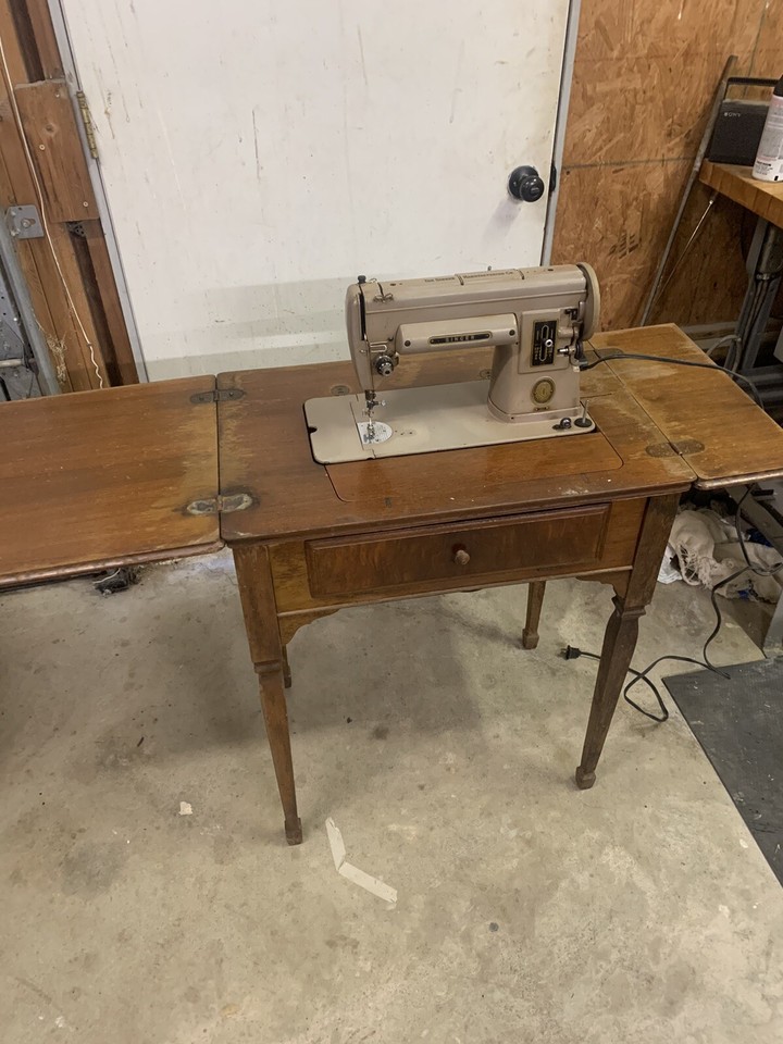 Rare Vintage Singer 301 Sewing Machine - Tested and Working - Some Wear ...