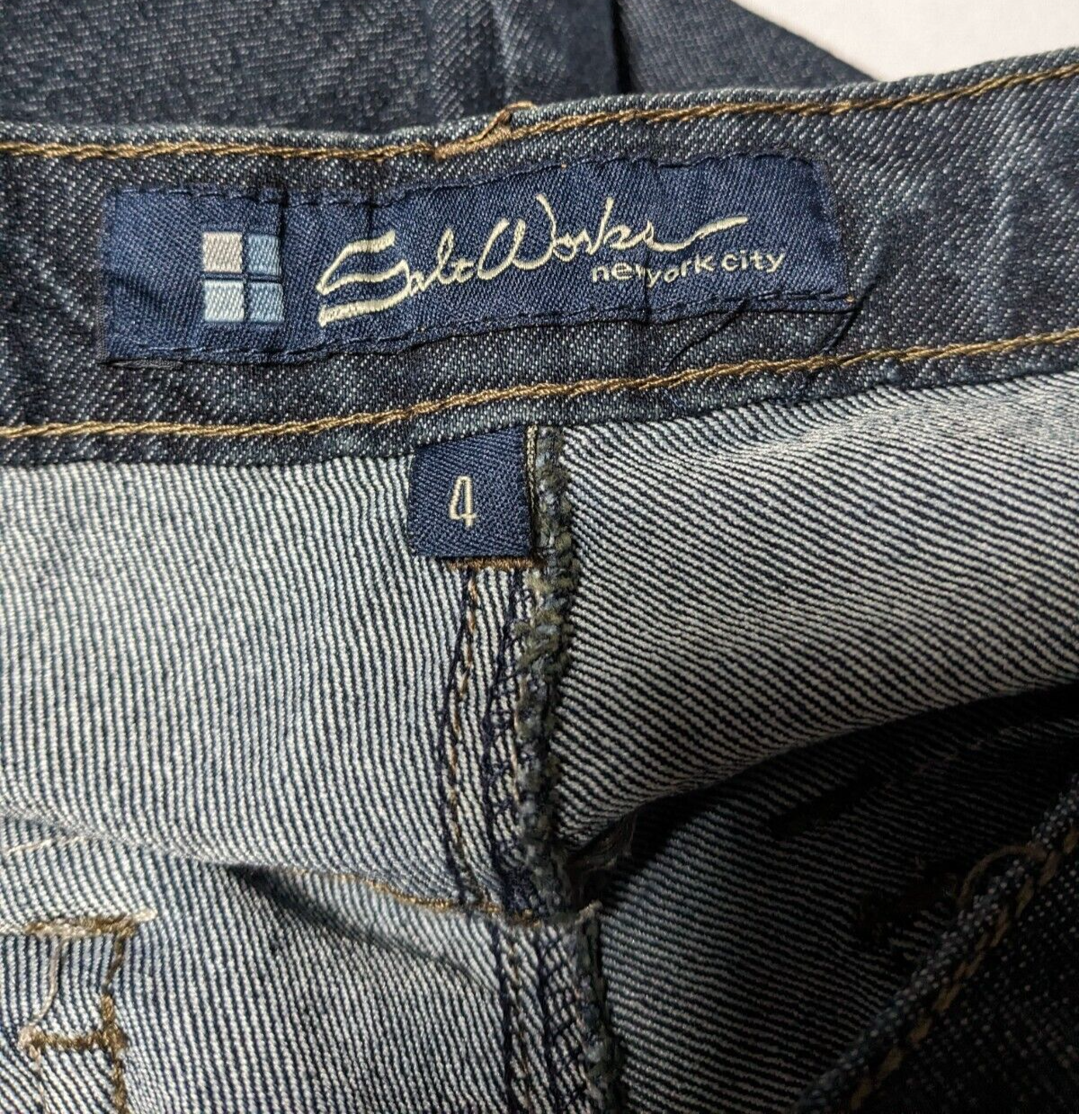 SALT WORKS BOOTCUT Women Size 4 Stretch Denim Blue Jeans NEW | eBay