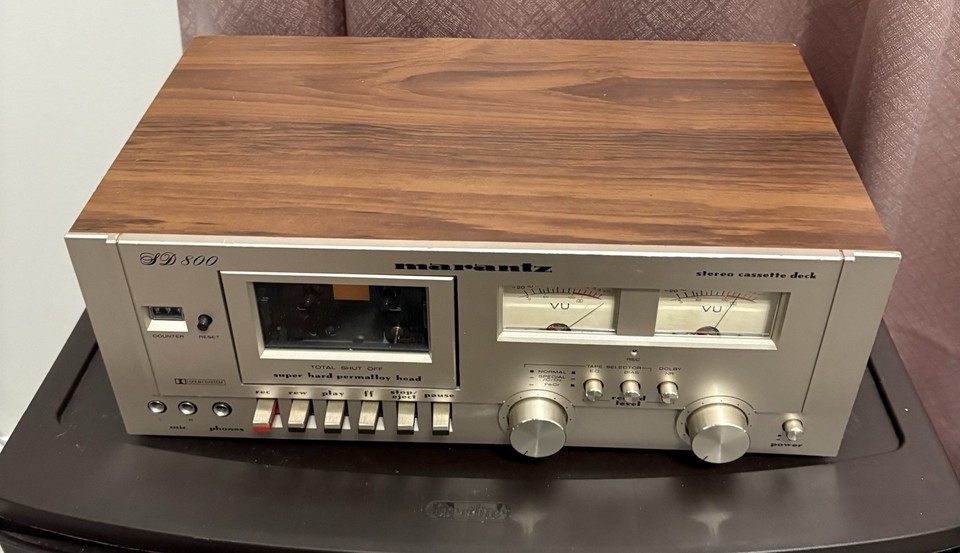 Marantz SD800 Vintage Stereo Cassette Deck TESTED | eBay