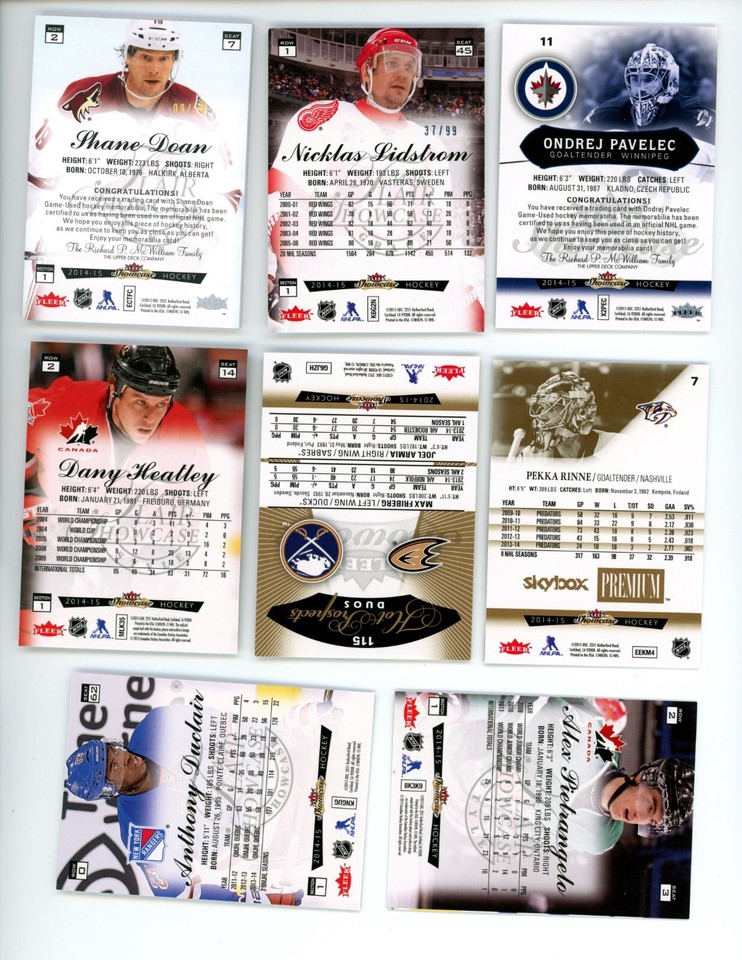 2014-15 Fleer Showcase Flair Danny Heatley | eBay