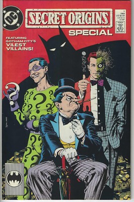 DC Secret Origins Special #1 ('89) ~ Batman, Joker, Penguin, Riddler ...