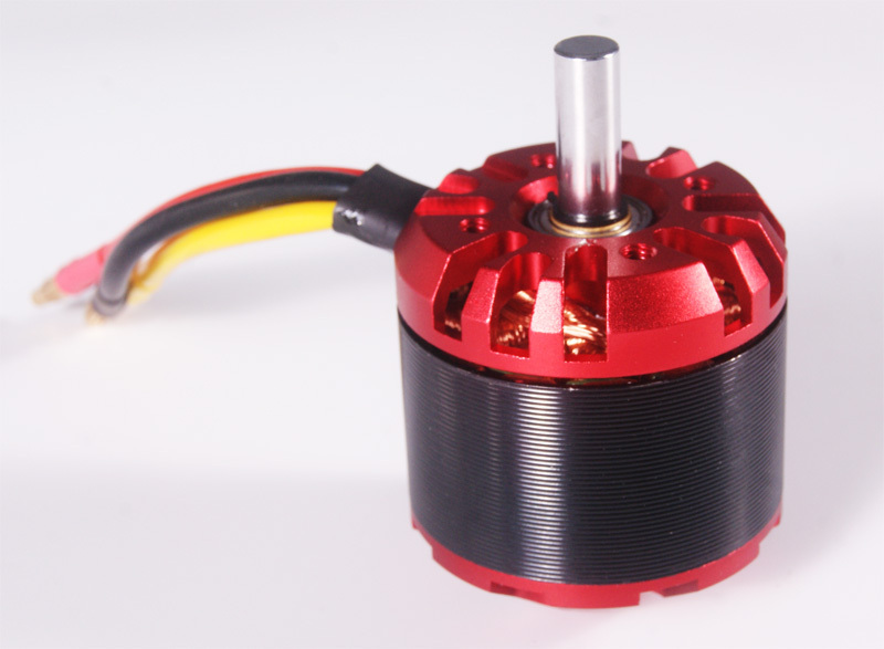GForce G46 5055 400KV Brushless Motor for RC Model Airplanes (Power 46 ...