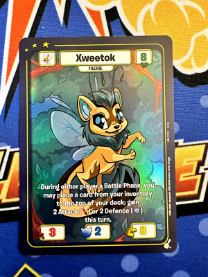 Neopets Battledome TCG Faerie Xweetok 1st Edition SR | eBay