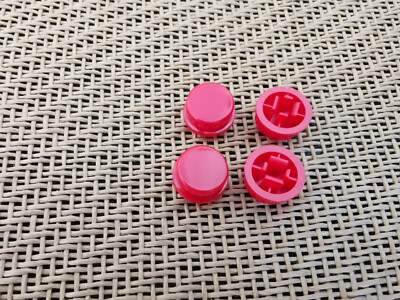 10pcs, Red Push Button Switch Cap Caps for 8mm x 8mm Square Pushbutton ...