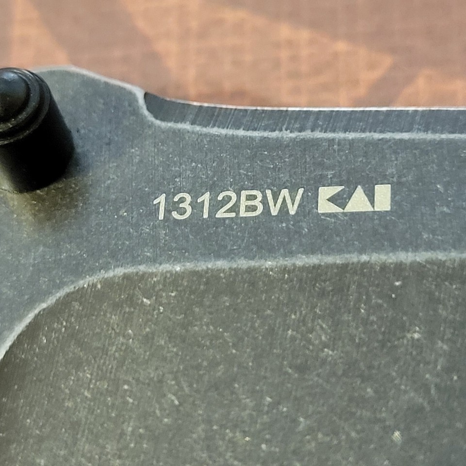 Kershaw Knife Model 1312BW Scrip Assisted Opening Tactical Liner Lock ...