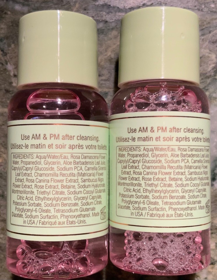 Pixi Skintreats Rose Tonic Nourishing Toner Mini Set 2 x 15ML 0.5 FL OZ ...