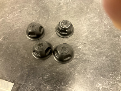 YAMAHA GRIZZLY ATV CENTER CAPS FOR WHEEL HUBS SET OF 4 PART #1HP-F512A ...