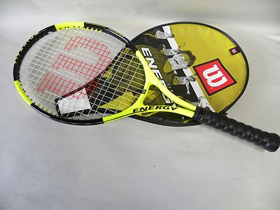 Wilson Titanium Soft Shock Energy Tennis Racquet Racket 4 1/4" With ...