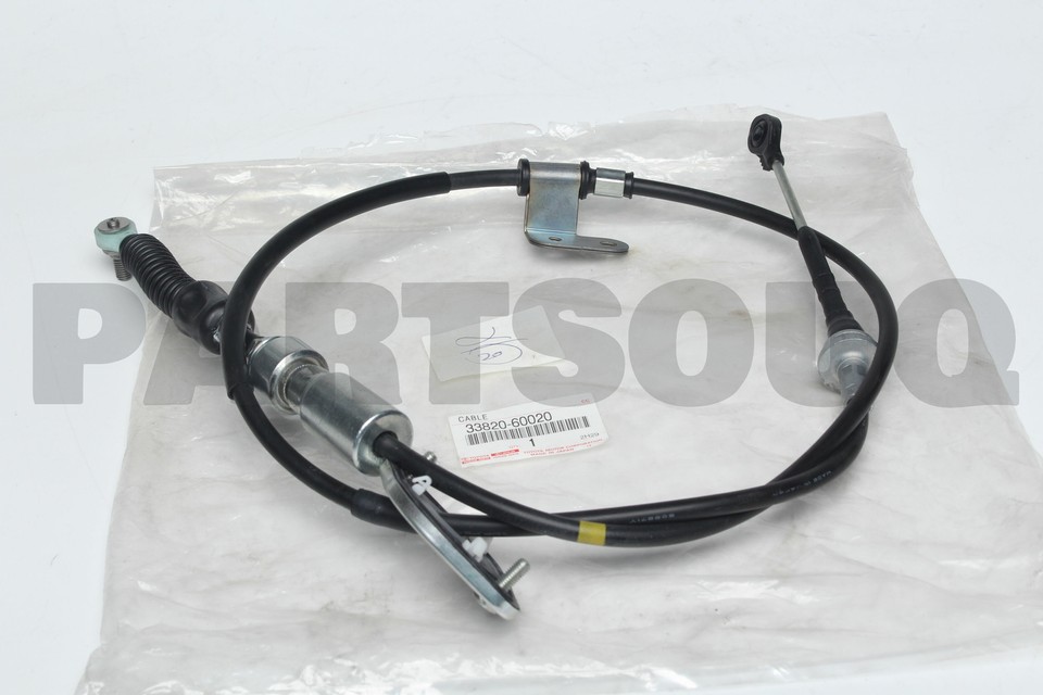 3382060020 Genuine Toyota CABLE ASSY, TRANSMISSION CONTROL 33820-60020 ...