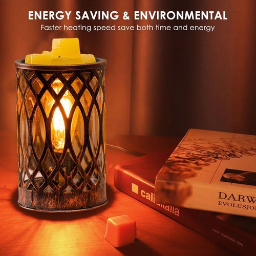 Electric Wax Melt Warmer Scent Diffuser Ceramic Fragrance Wax Melts ...