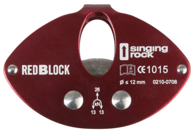 Singing Rock RedBlock Fixed Sheave Pulley Rope Access Climbing ...