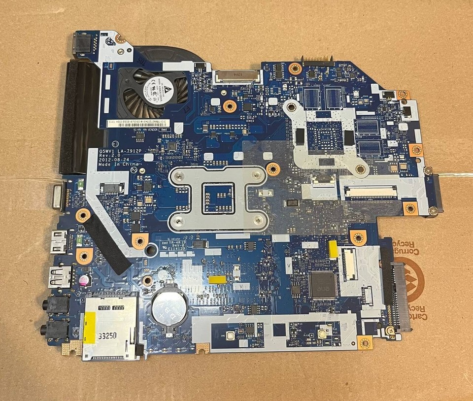 Acer Aspire V3-571 Laptop Motherboard w/Pentium B960 CPU + heatsink/fan ...