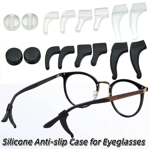 Anti-Slip Silicone Glasses Temple Hook Spectacle Holder Ear Grip For ...