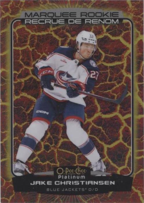 2022-23 O-Pee-Chee Platinum - Marquee Rookies Jake Christiansen #254 ...
