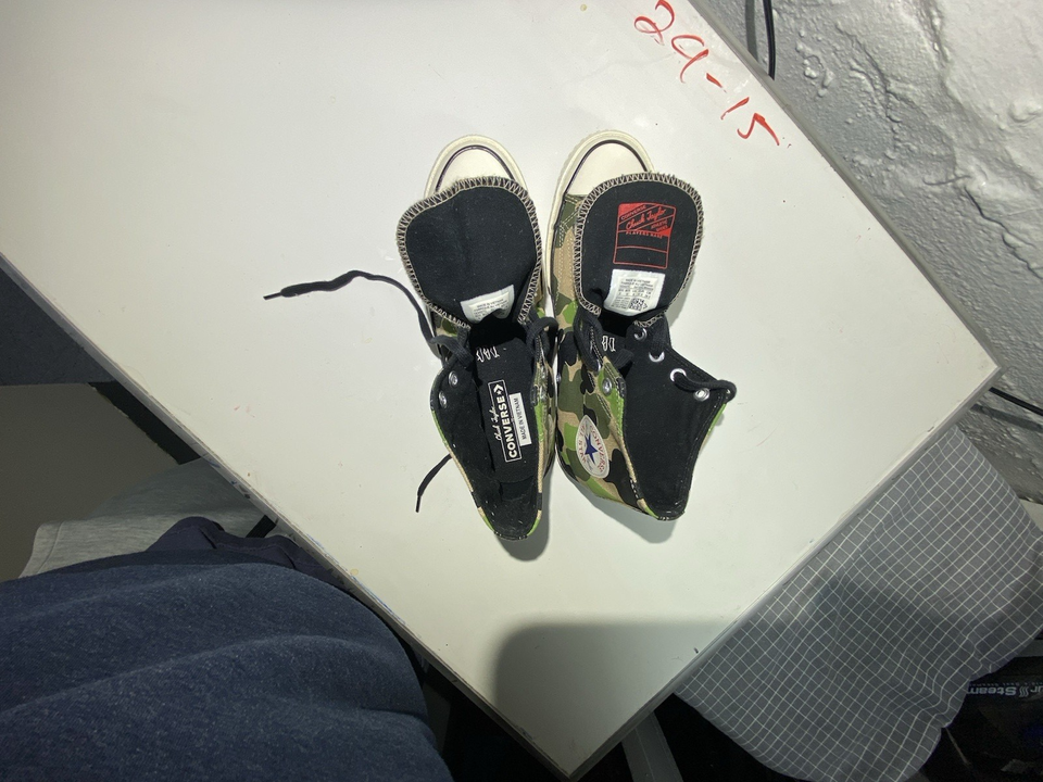 Converse Chuck High Top Print Camo- (Mens Size 8 Women’s 10) | eBay