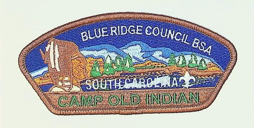 Blue Ridge Council Boy Scout Council Patch CSP SC Camp Old Indian | eBay