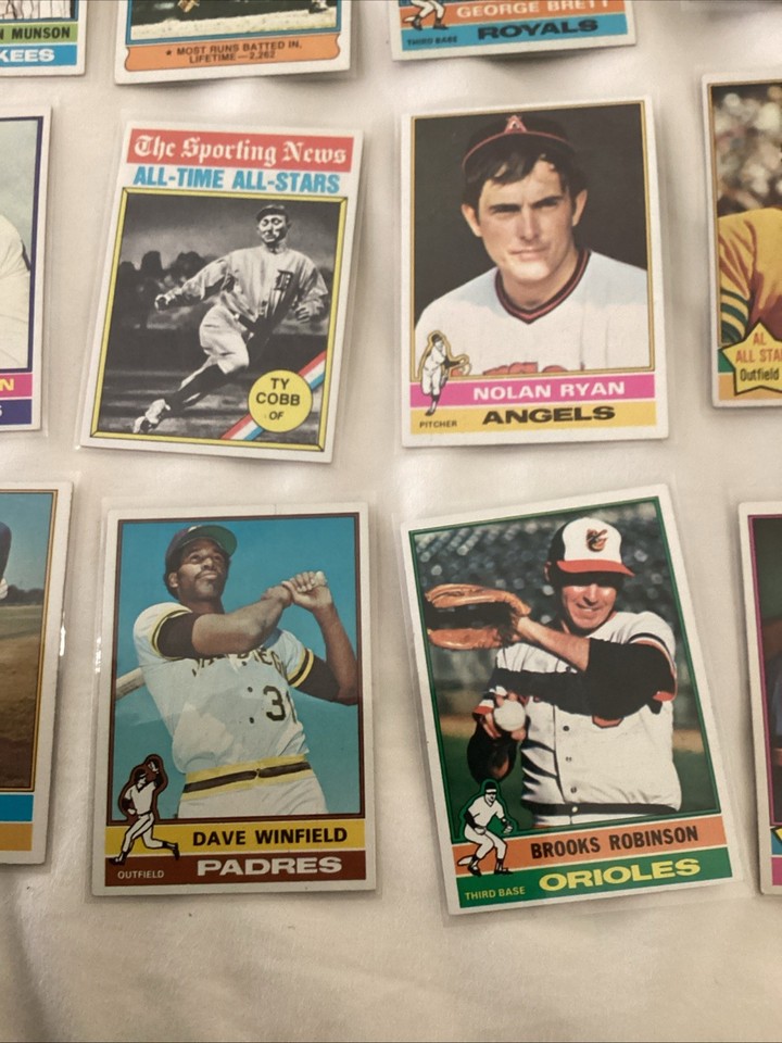 1976 Topps Baseball Set Complete 660 Cards Nm Mint | eBay