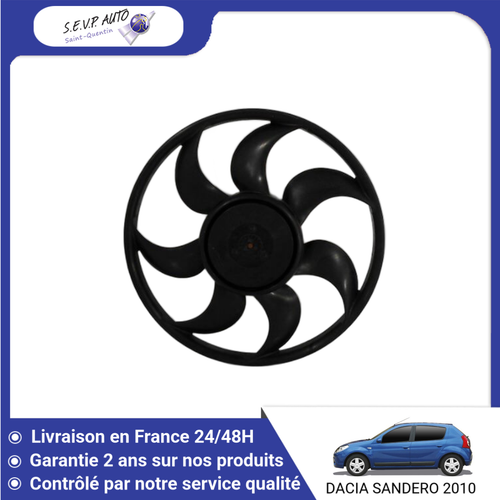 🇫🇷 MOTEUR VENTILATEUR RADIATEUR DACIA SANDERO 2008- ♻️ 214815057R | eBay