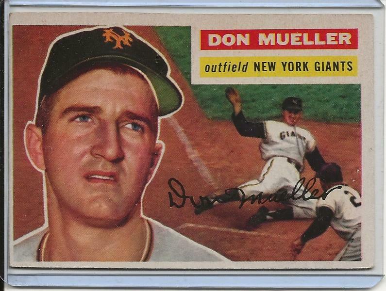 1956 Topps - #241 Don Mueller for sale online | eBay