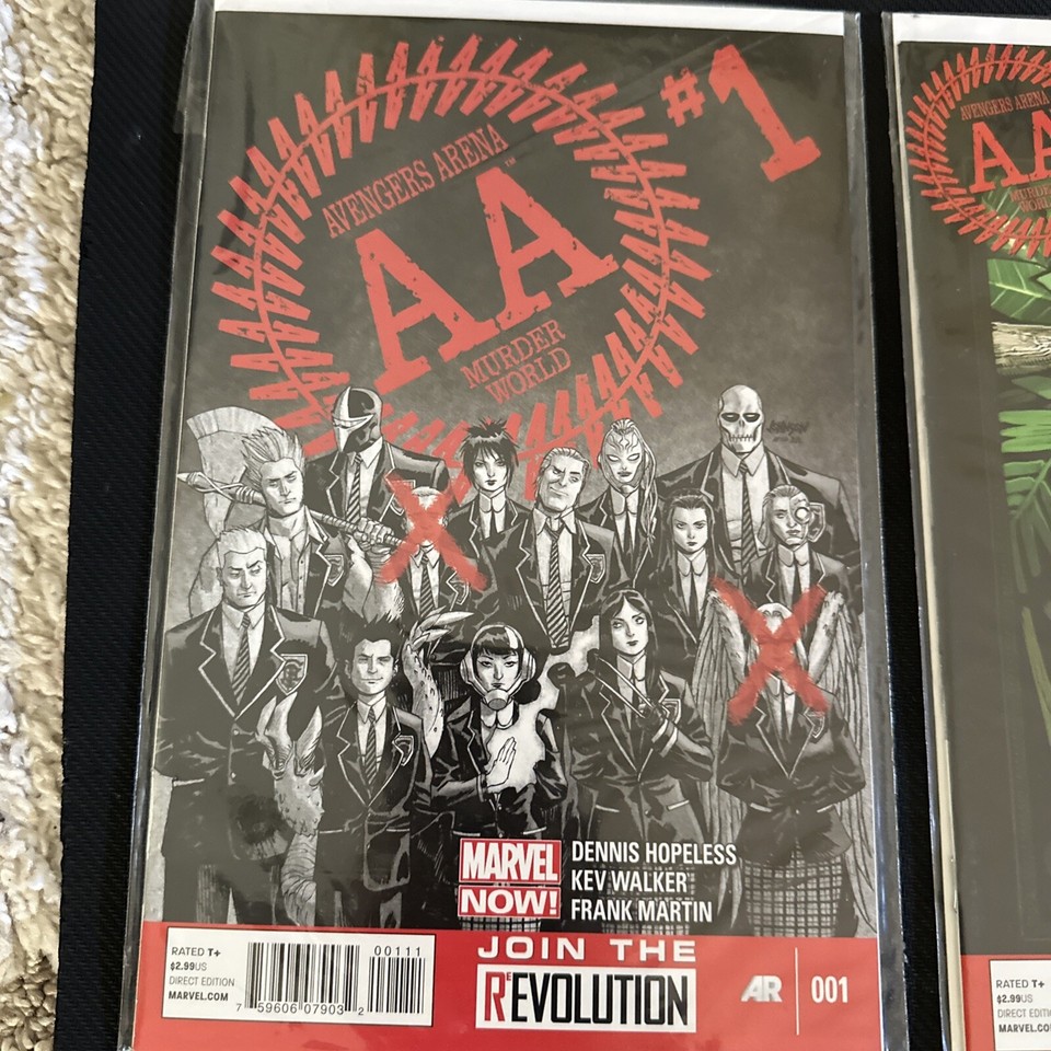 AVENGERS ARENA #1 (1st appearance CULLEN BLOODSTONE #2, 4,& 6 Marvel ...
