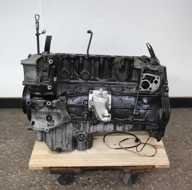 Short Block Engine Motor Assembly 90-93 Mercedes 300D 2.5 Diesel W124 ...