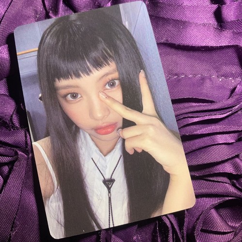 HYEIN NEWJEANS PINK CLUB Edition Celeb K-POP Girl Photo Card Peace | eBay