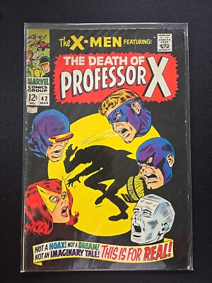 X-Men #42 Silver Age Marvel Comics, 1968 The Death of Professor X | eBay