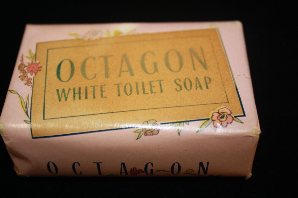 Octagon Soap Bar 3.5 ounce NOS White vtg | eBay