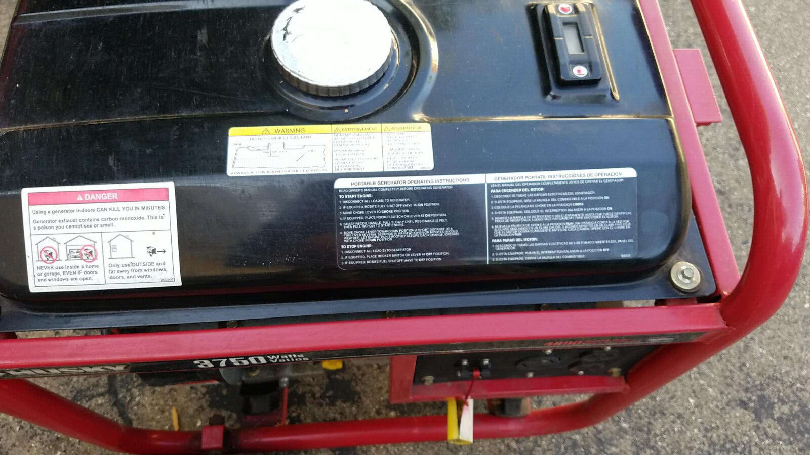 Husky - 3750 Generator | eBay