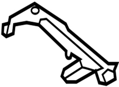 64137-30030-C0 Toyota Bracket, luggage compartment tray, rear lh ...