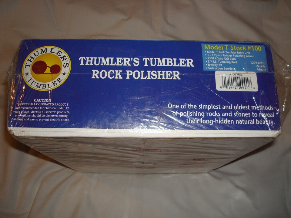 The Original Thumler's Tumbler Model T #100 Rock Polisher New in Box | eBay