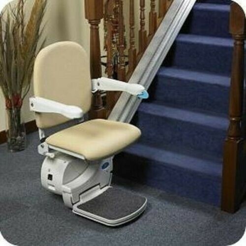Handicare Simplicity Straight Recon Stairlift - Fully Fitted- 12 Months ...